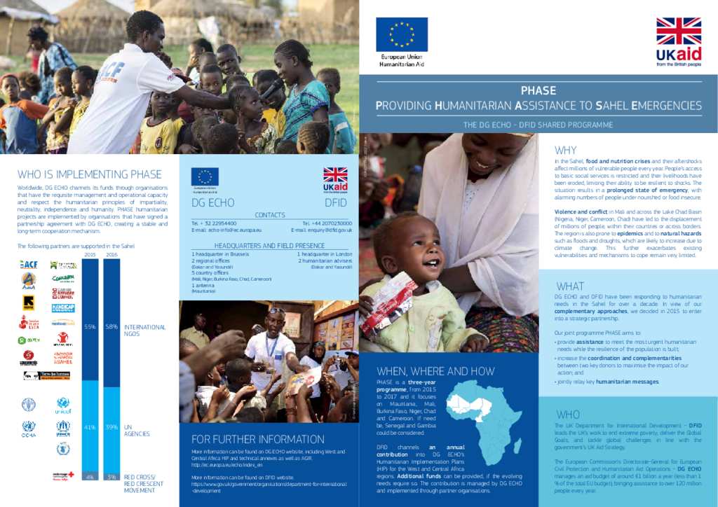 Document - THE DG ECHO - DFID PROVIDING HUMANITARIAN ASSISTANCE TO ...