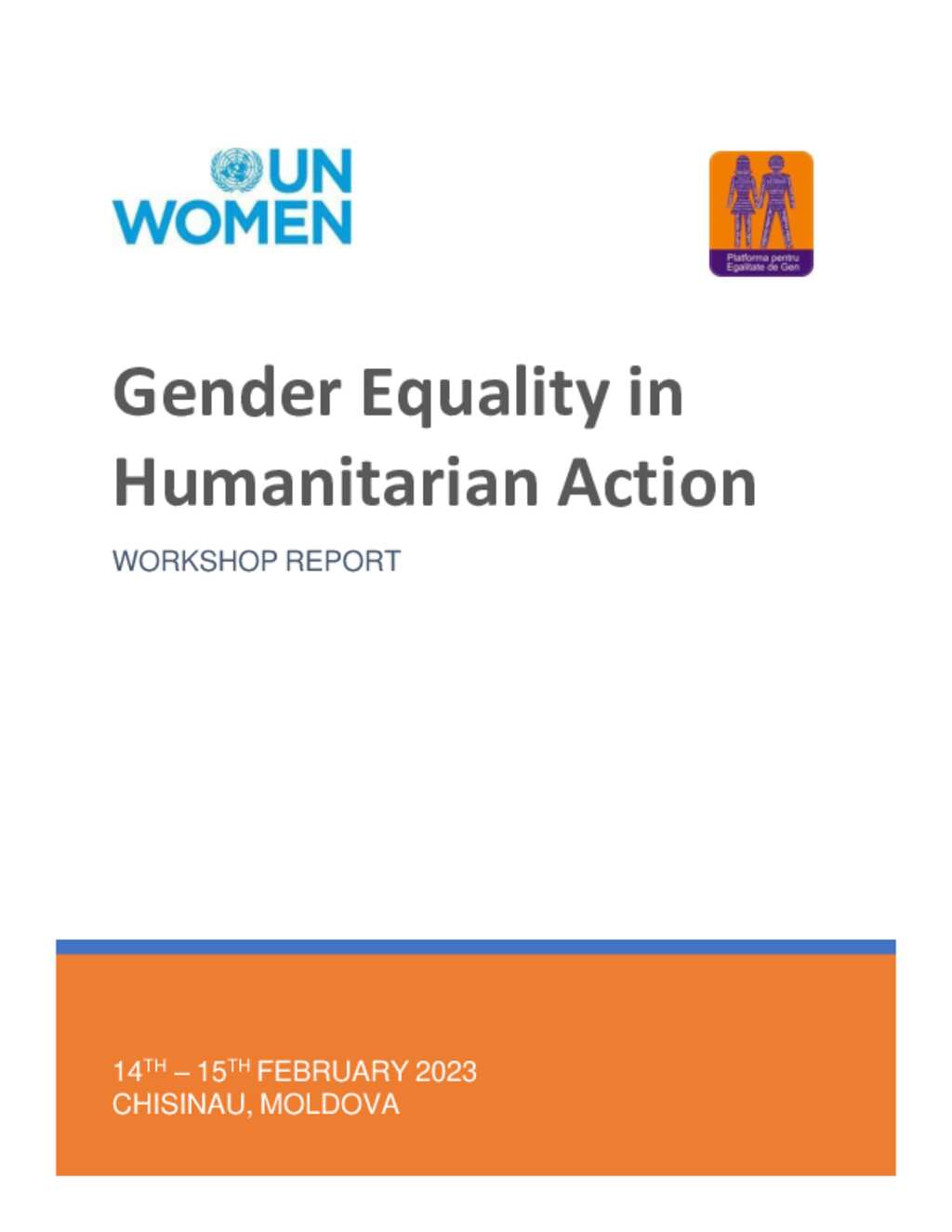 Document - Ukraine situation: Moldova: Gender Equality in Humanitarian ...