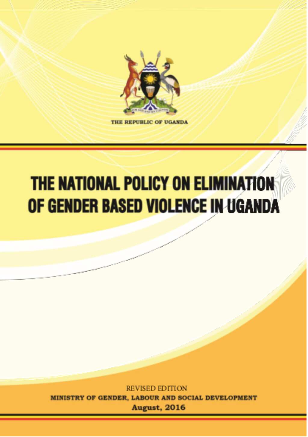 Document - National GBV policy in Uganda