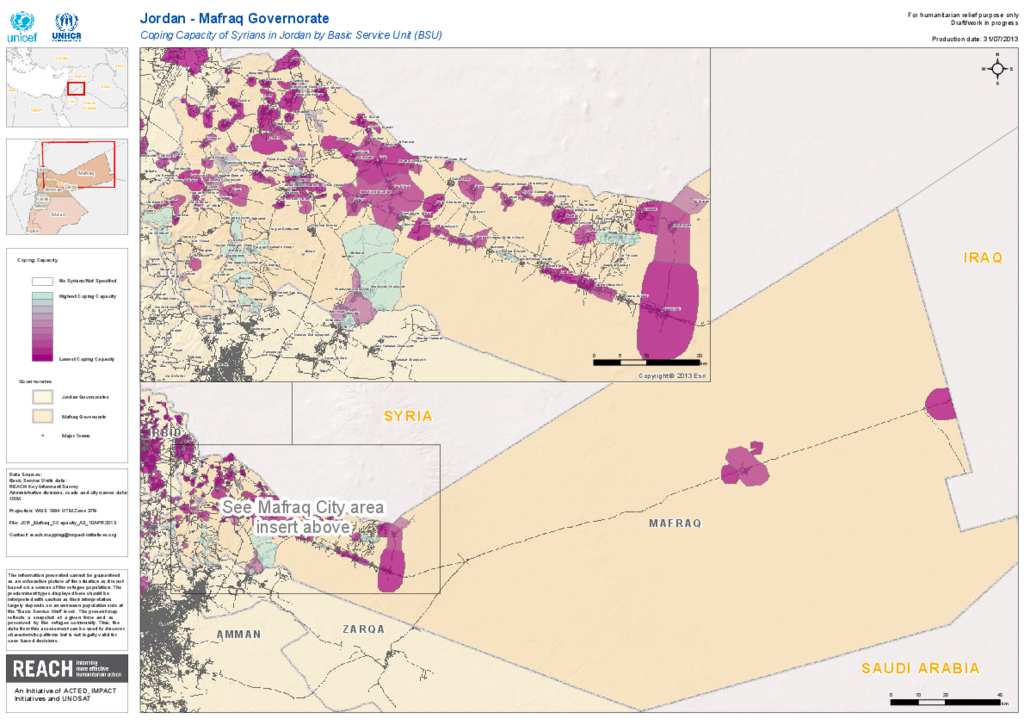 Document - Mafraq Coping Capacity Population Map