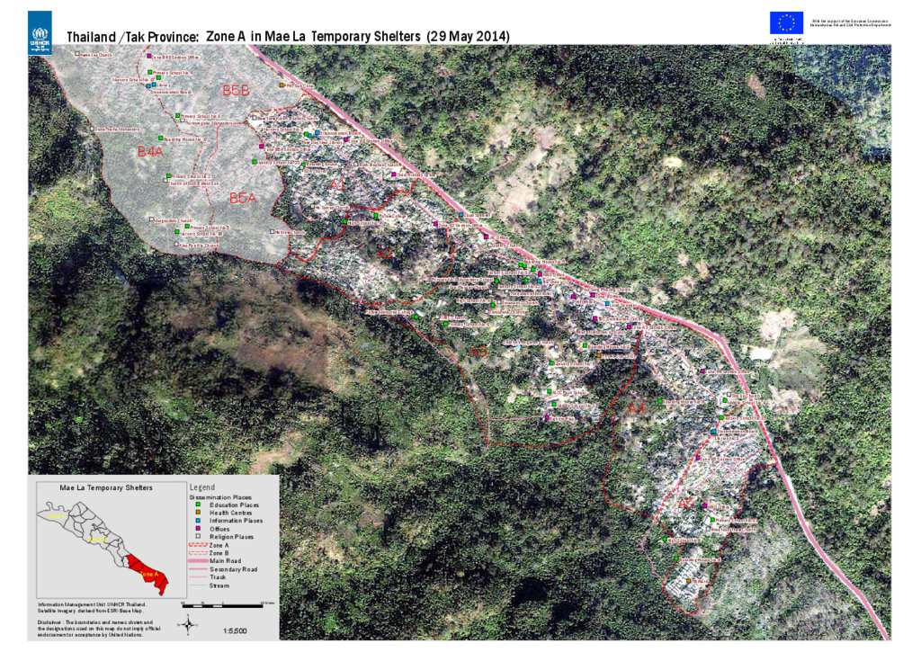 Document - Information Dissemination Map - Mae La Zone A Temporary ...