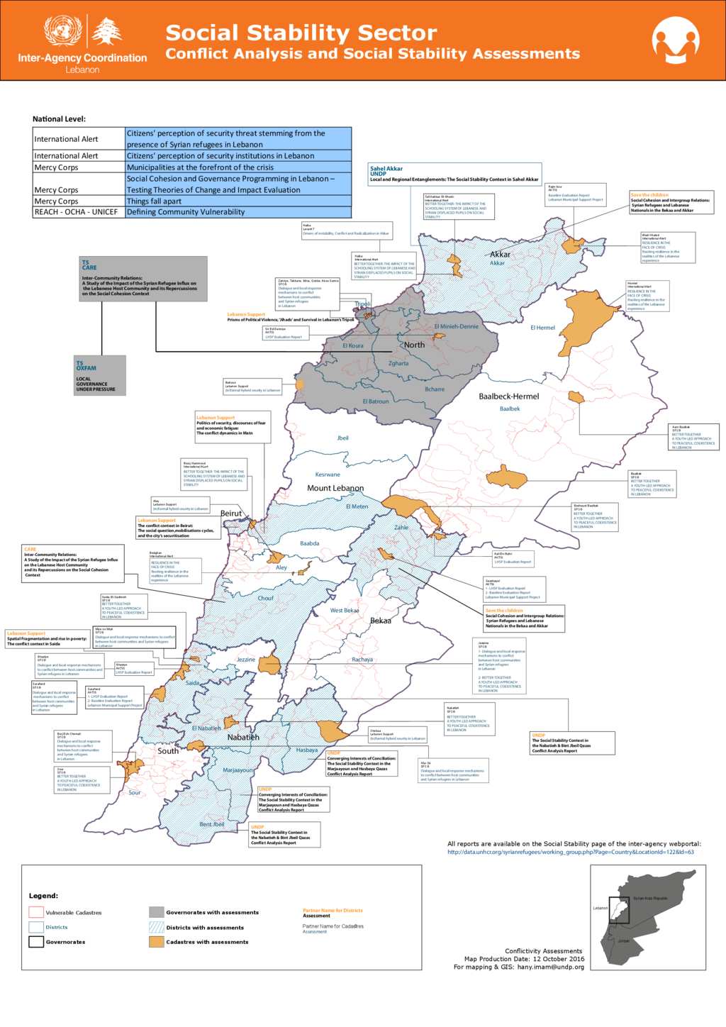 Document - Lebanon - InterAgency - Social Stability - Conflict Analysis ...