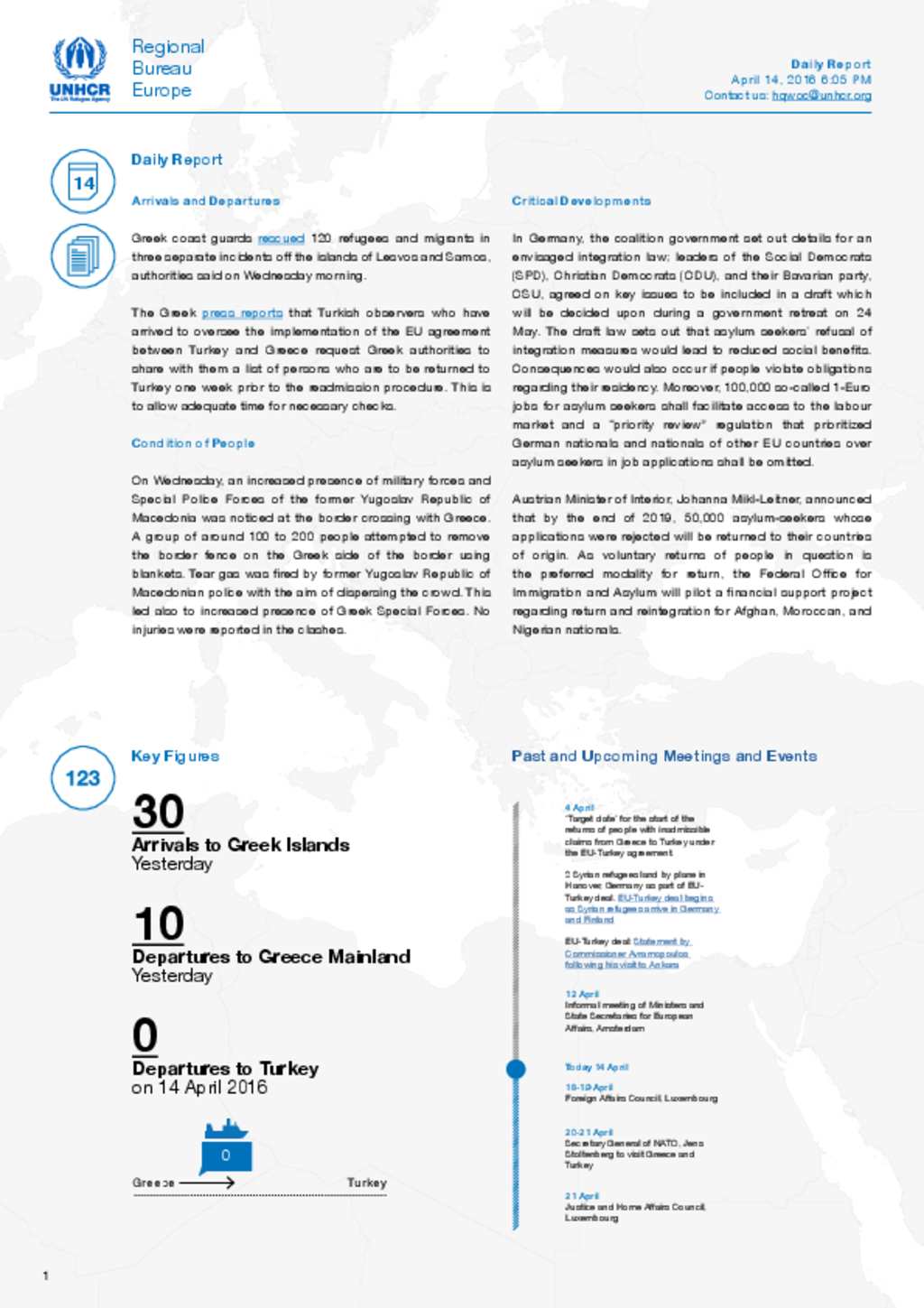 Document - Operations Cell Daily Report - 14 April