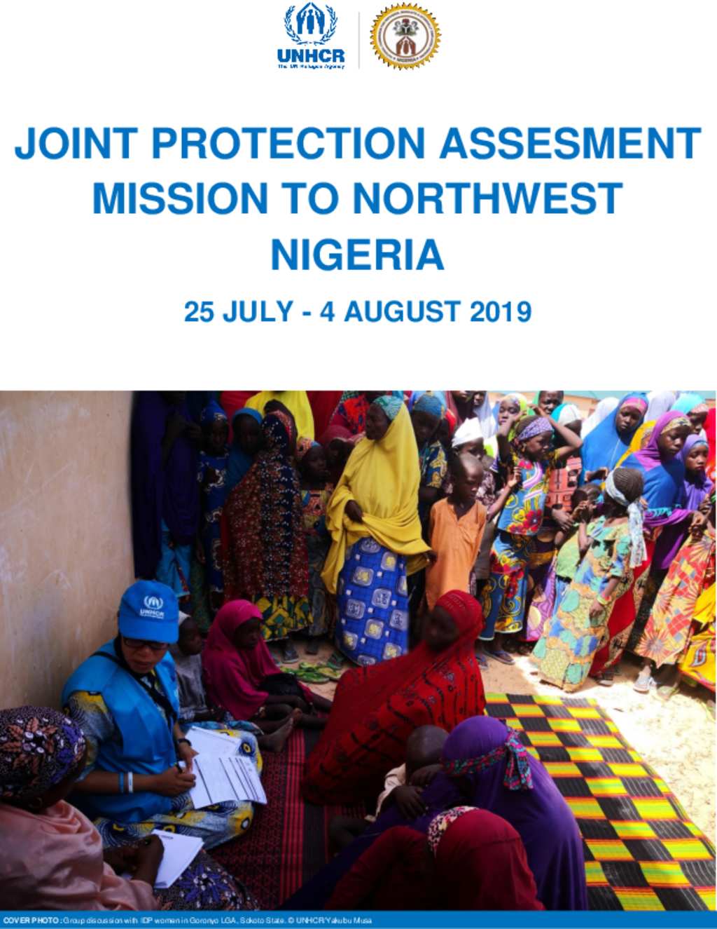 Document - NCFRMI & UNHCR Nigeria : Joint Protection Assessment Mission ...