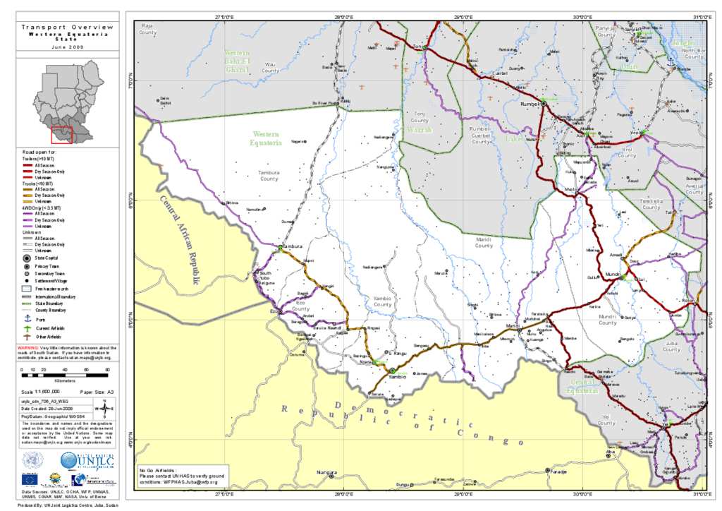 Document - Transport Overview - Western Equatoria State