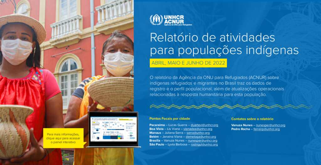Document - UNHCR Brazil - Indigenous Report, April-Jun 2022 [PT]