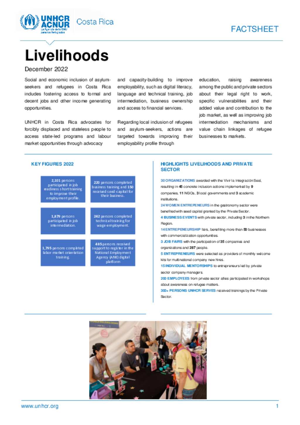 Document - Costa Rica - Livelihoods - December 2022