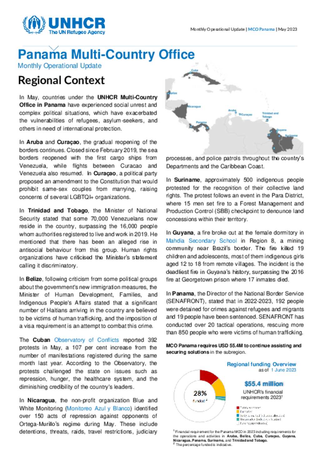Document - MCO Operational Update - May 2023
