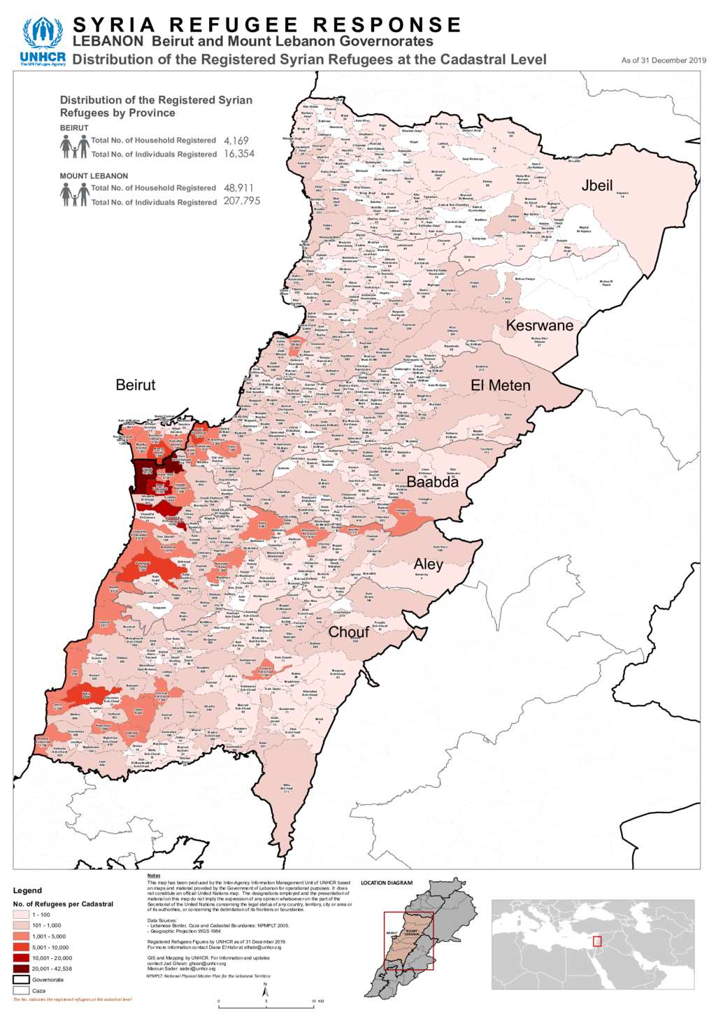 Document - UNHCR-Registration- Beirut and Mount Lebanon Governorates ...