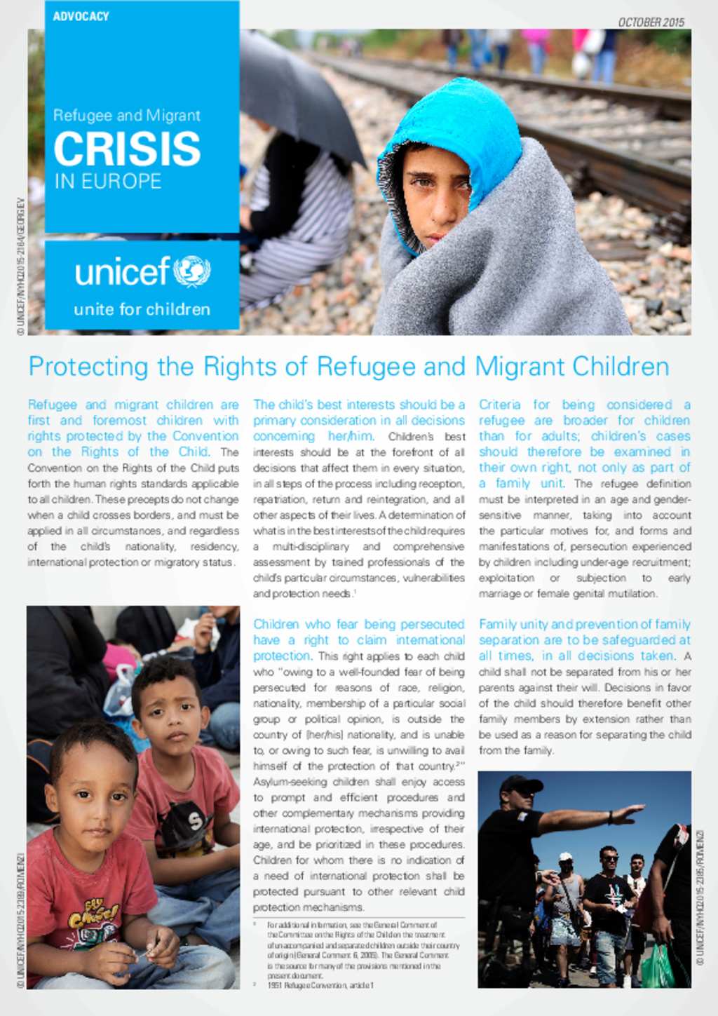 Document - Refugee Migrant Crisis Advocasy
