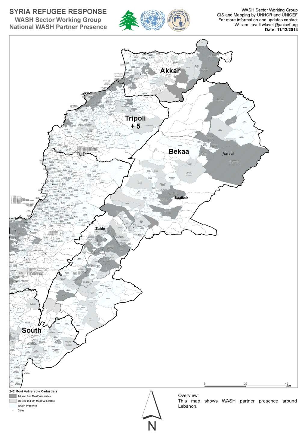 Document - National WASH Map Bekaa