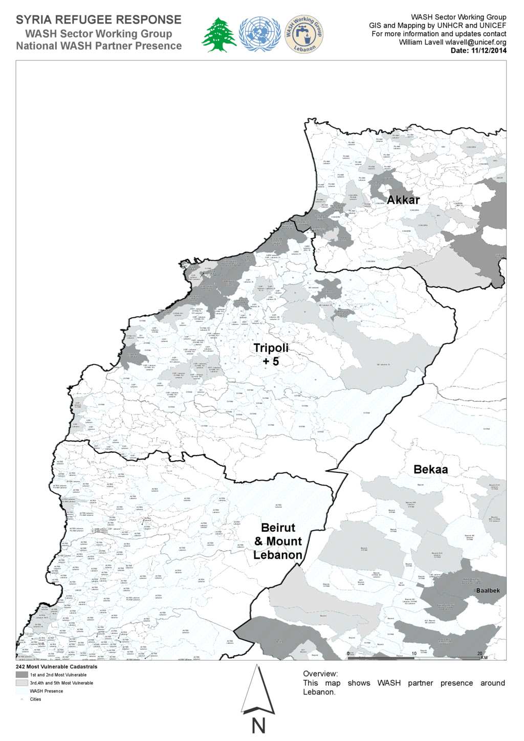 Document - National WASH Presence Map Tripoli