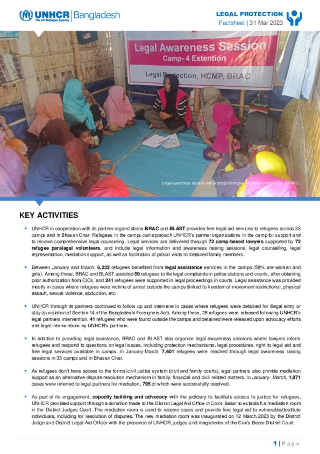 Document - Legal Protection - as of March 2023