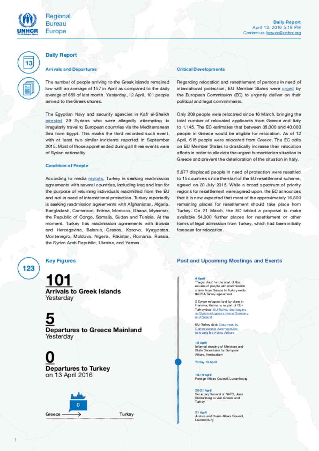 Document - Operations Cell Daily Report - 13 April