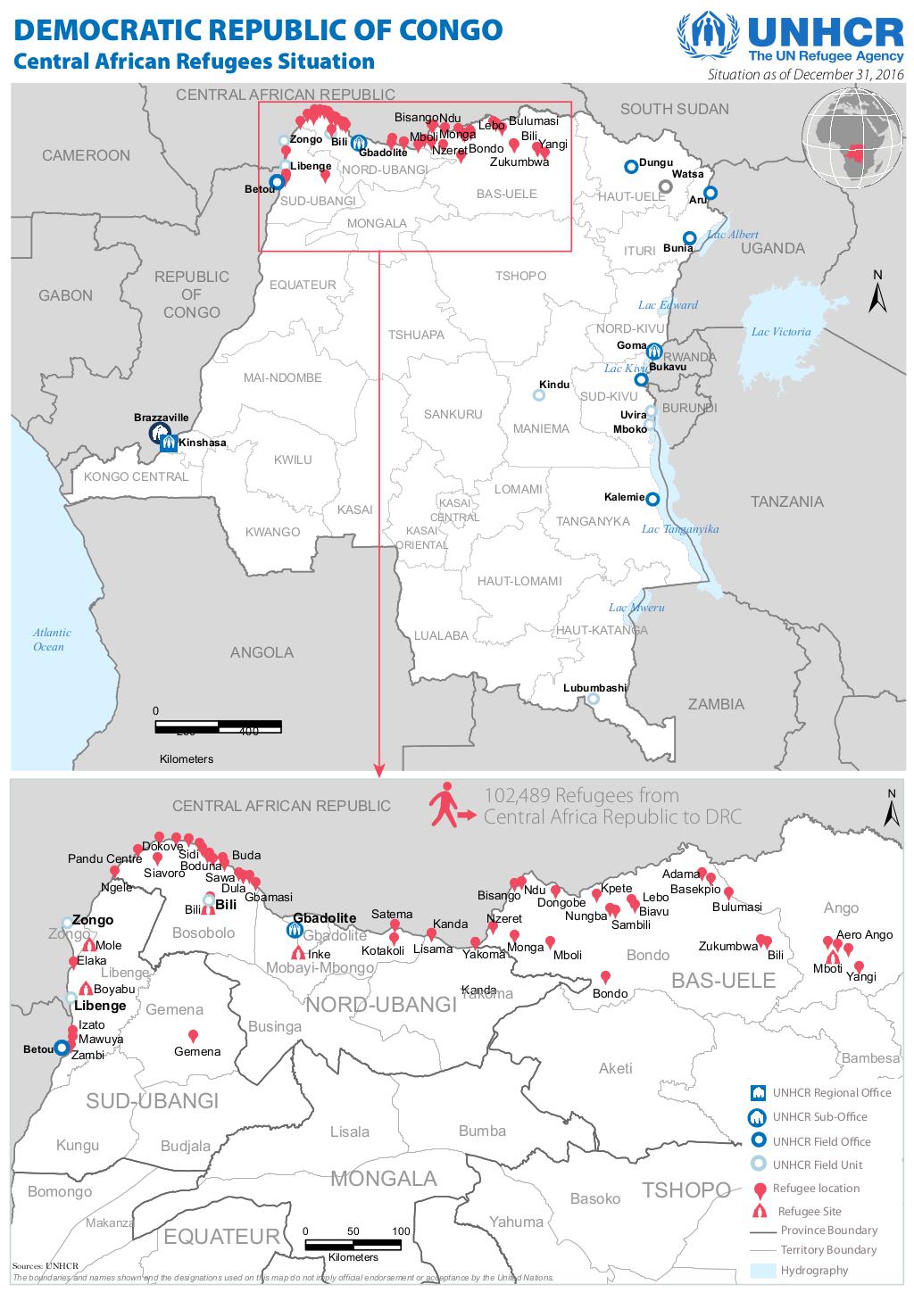 Document - Democratic Republic of the Congo - Central African Refugees ...