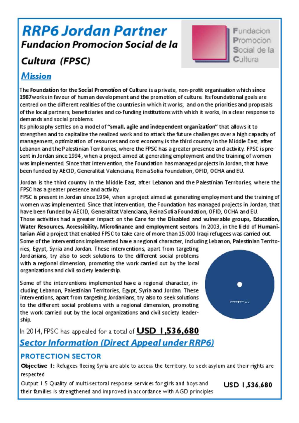 Document - RRP6 - FPSC Factsheet