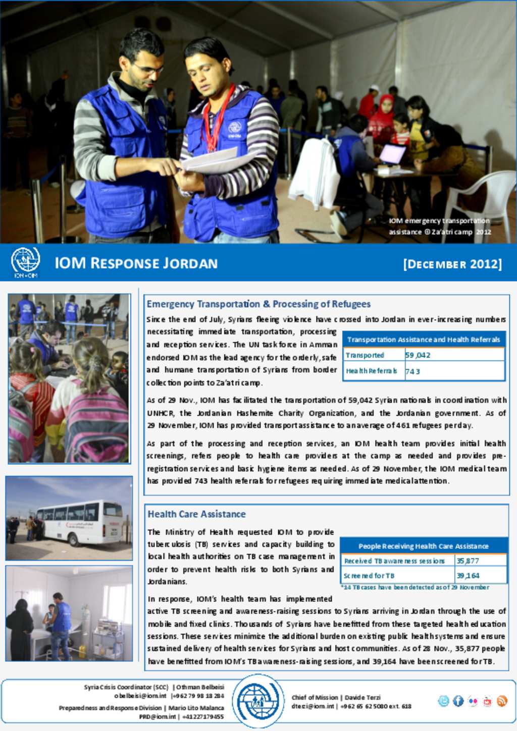 Document - IOM Jordan Fact Sheet December 2012