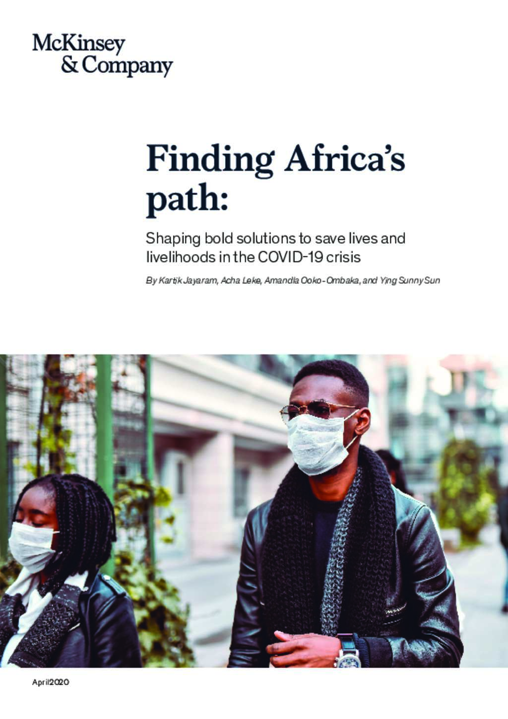 Document - Finding Africa’s path; Finding Africa’s path: Shaping bold ...