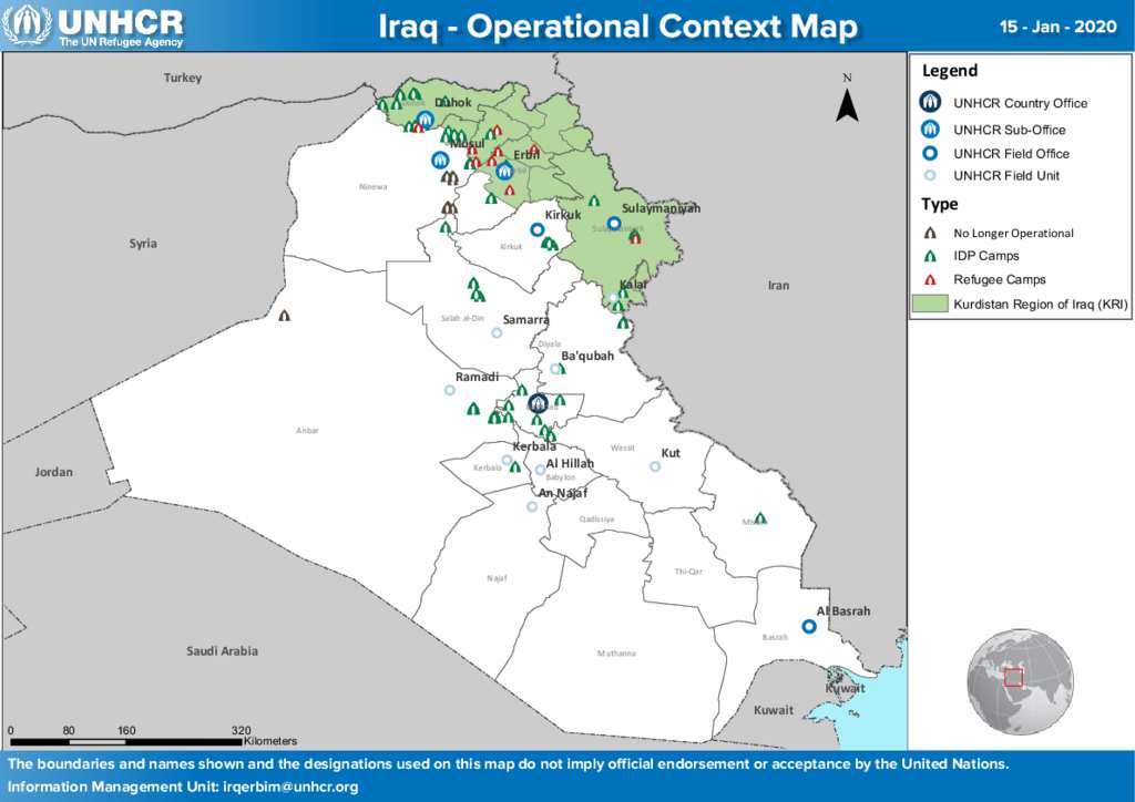 Document - IRAQ Operational Context Map Jan 2020