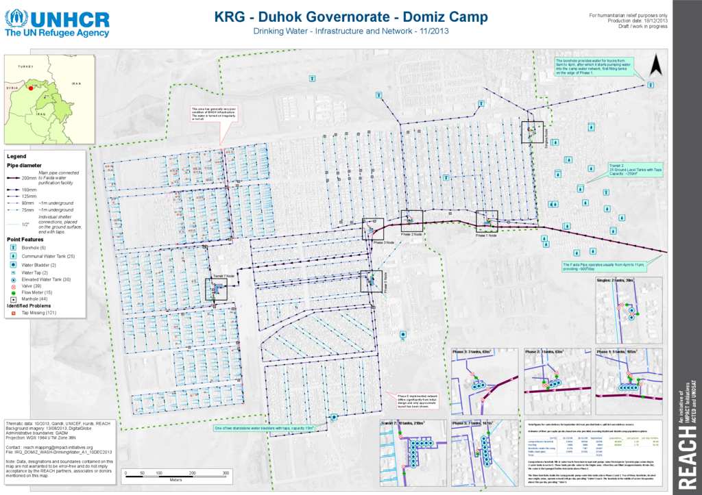 Document - Iraq - Dohuk Governorate - Domiz Camp - WASH Drinking Water ...