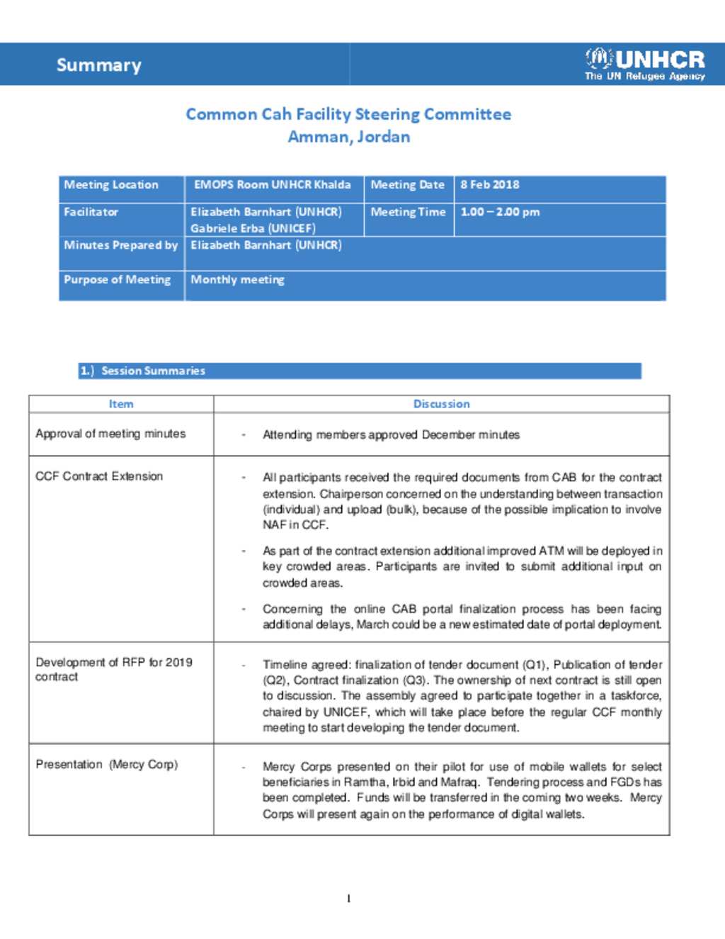 Document - CCF MoM 8-Feb-2018