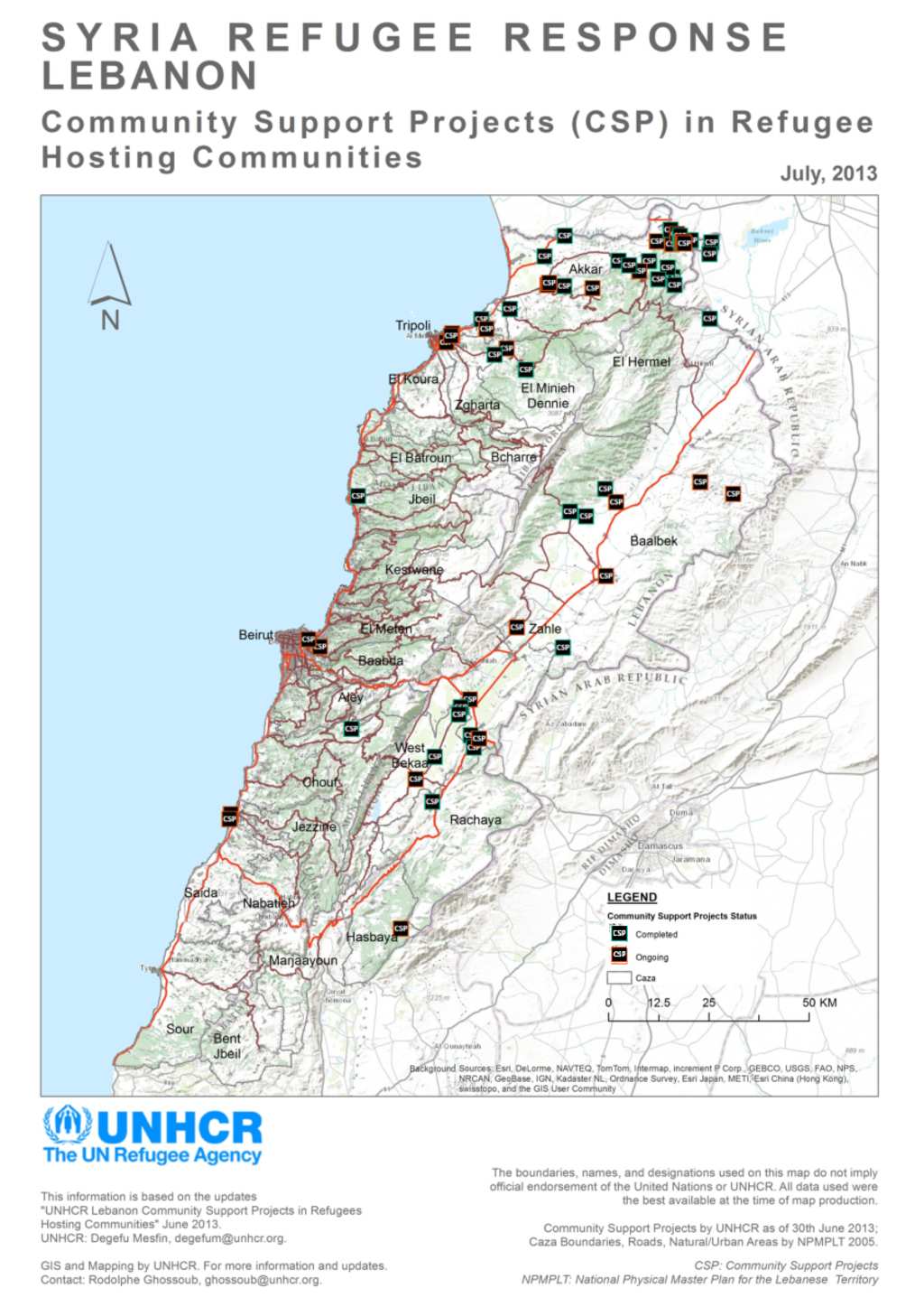 Document - Lebanon Community Support Projects Refugees Hosting ...