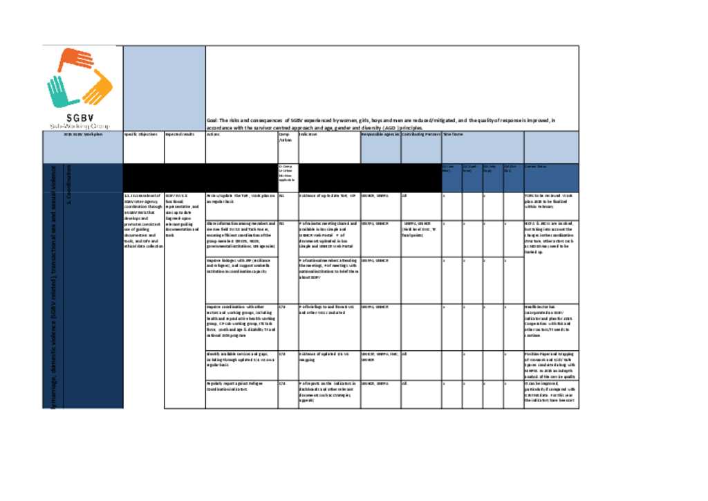 Document - 2015 SGBV Work Plan