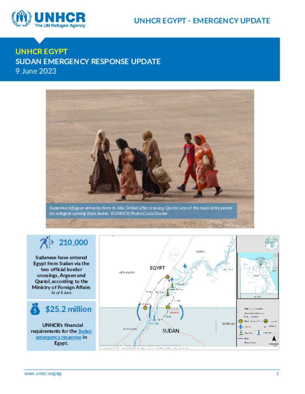 Document - Egypt: Sudan Emergency Update 5