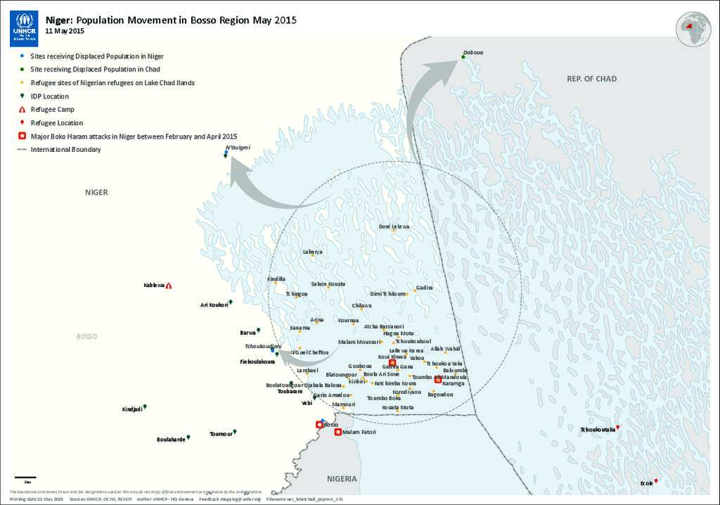 Document - Niger: Population movement in Bosso Region 11 May 2015