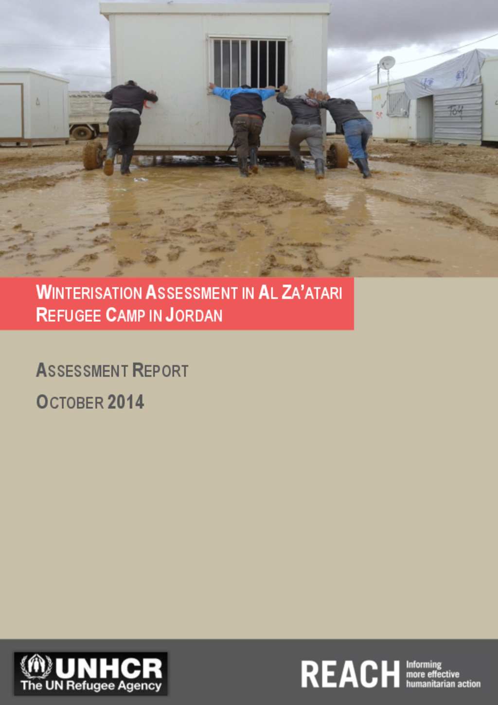 Document - REACH- UNHCR Winterization report Zaatari camp