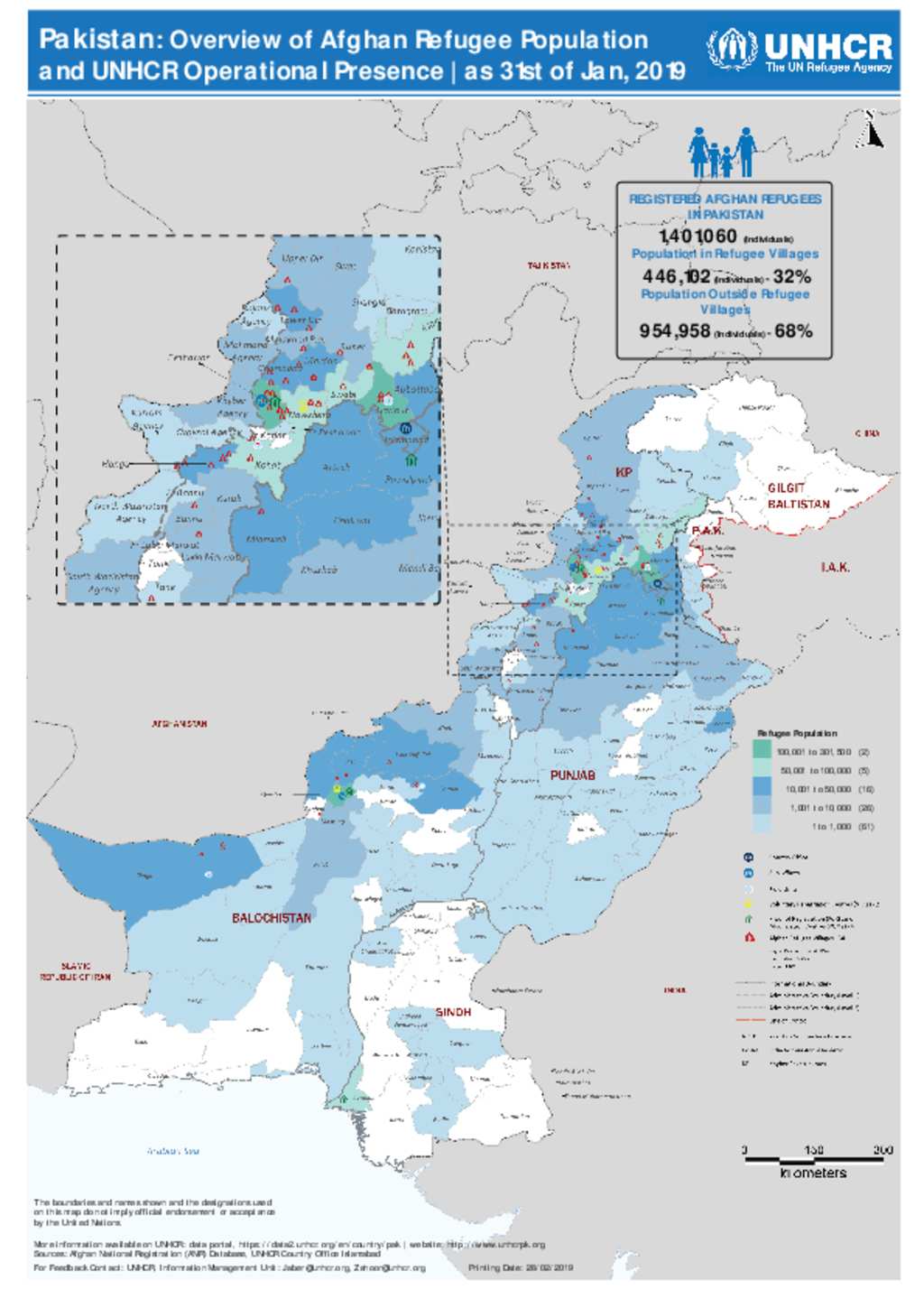 Document - Pakistan-Map-Overview of Afghan Refugee Population and UNHCR ...