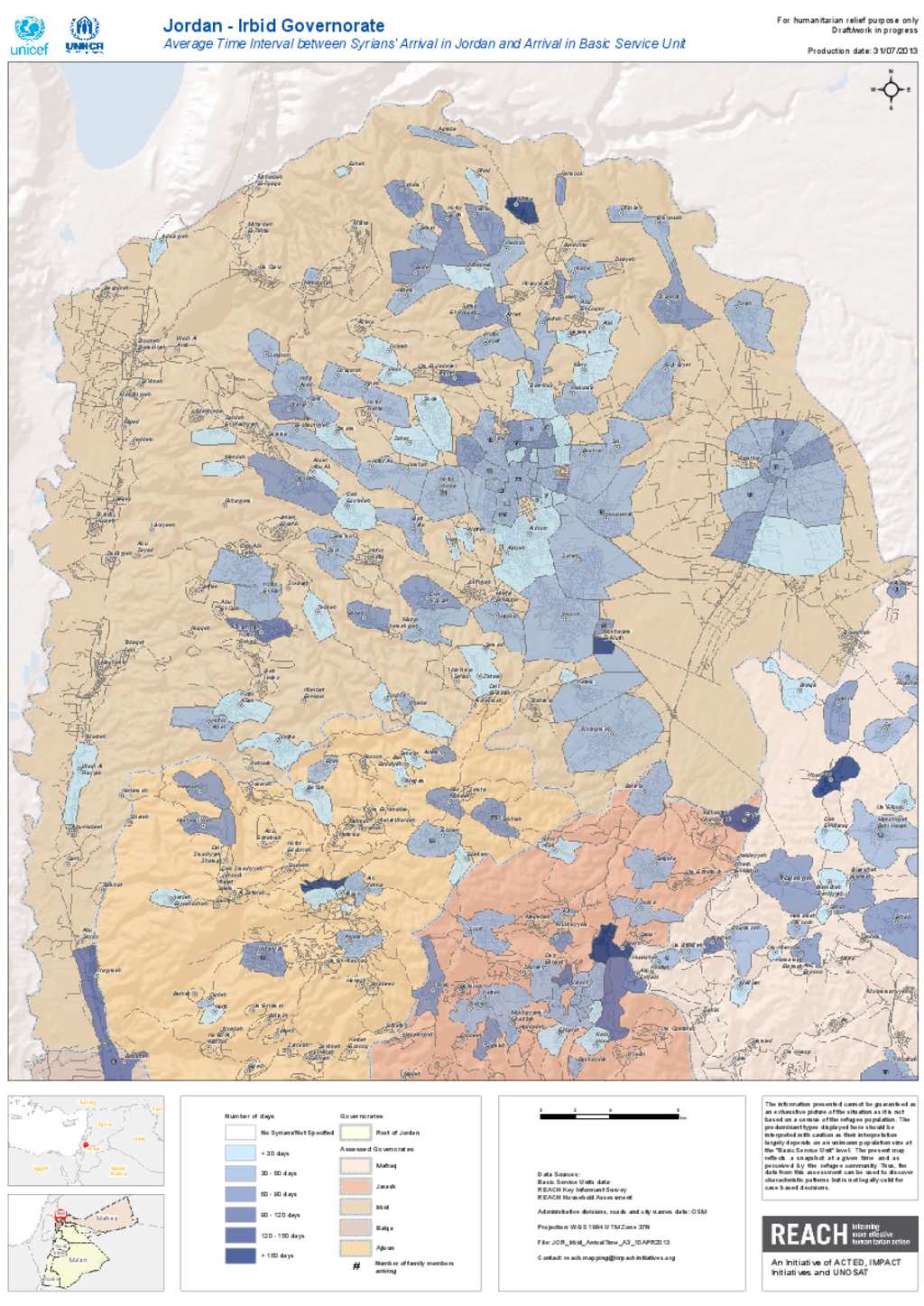 Document - Irbid Arrivals Population Map