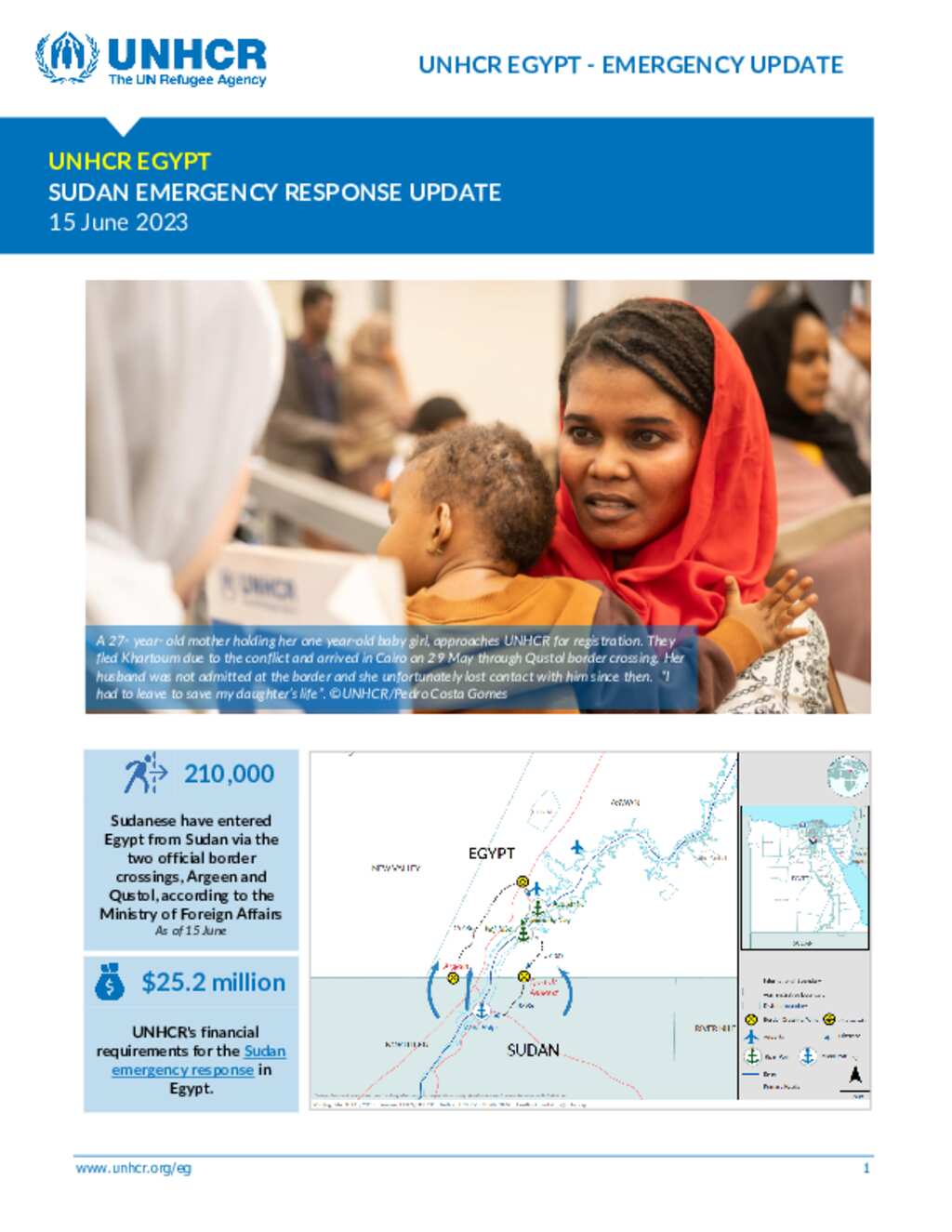 Document - Egypt: Sudan Emergency Update 6