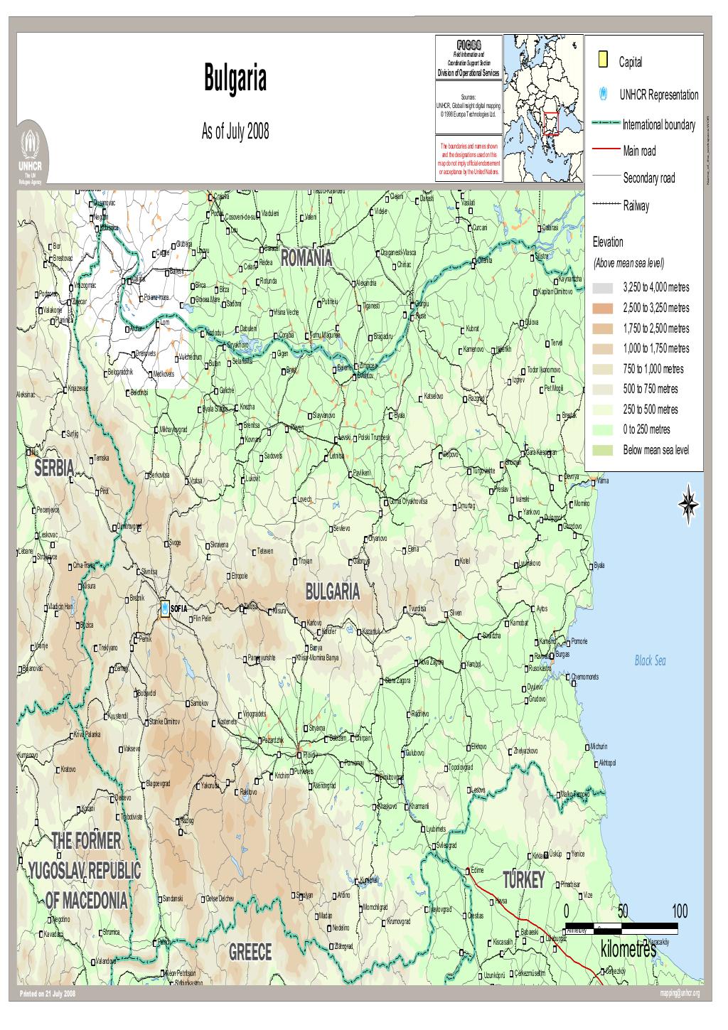 Document - Bulgaria - July 2008