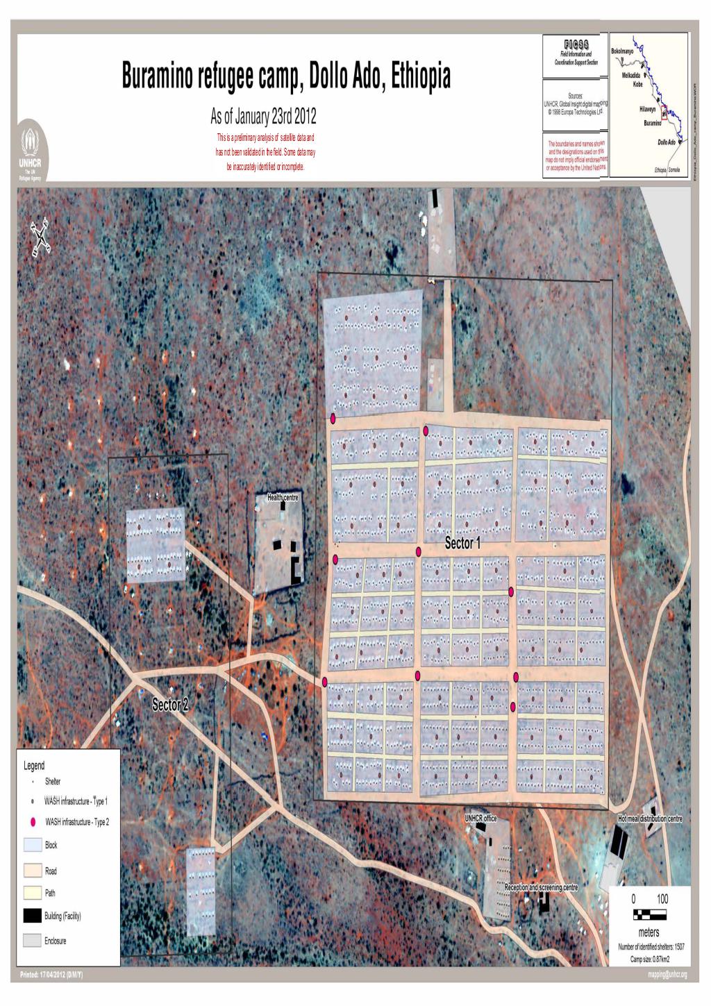 Document - Buramino refugee camp - Dollo Ado, Ethiopia - January 2012
