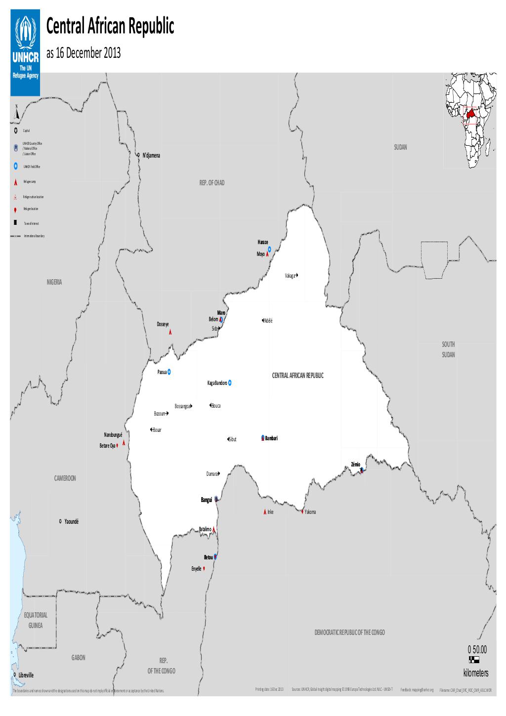 Document - Central African Republic - 16 December 2013