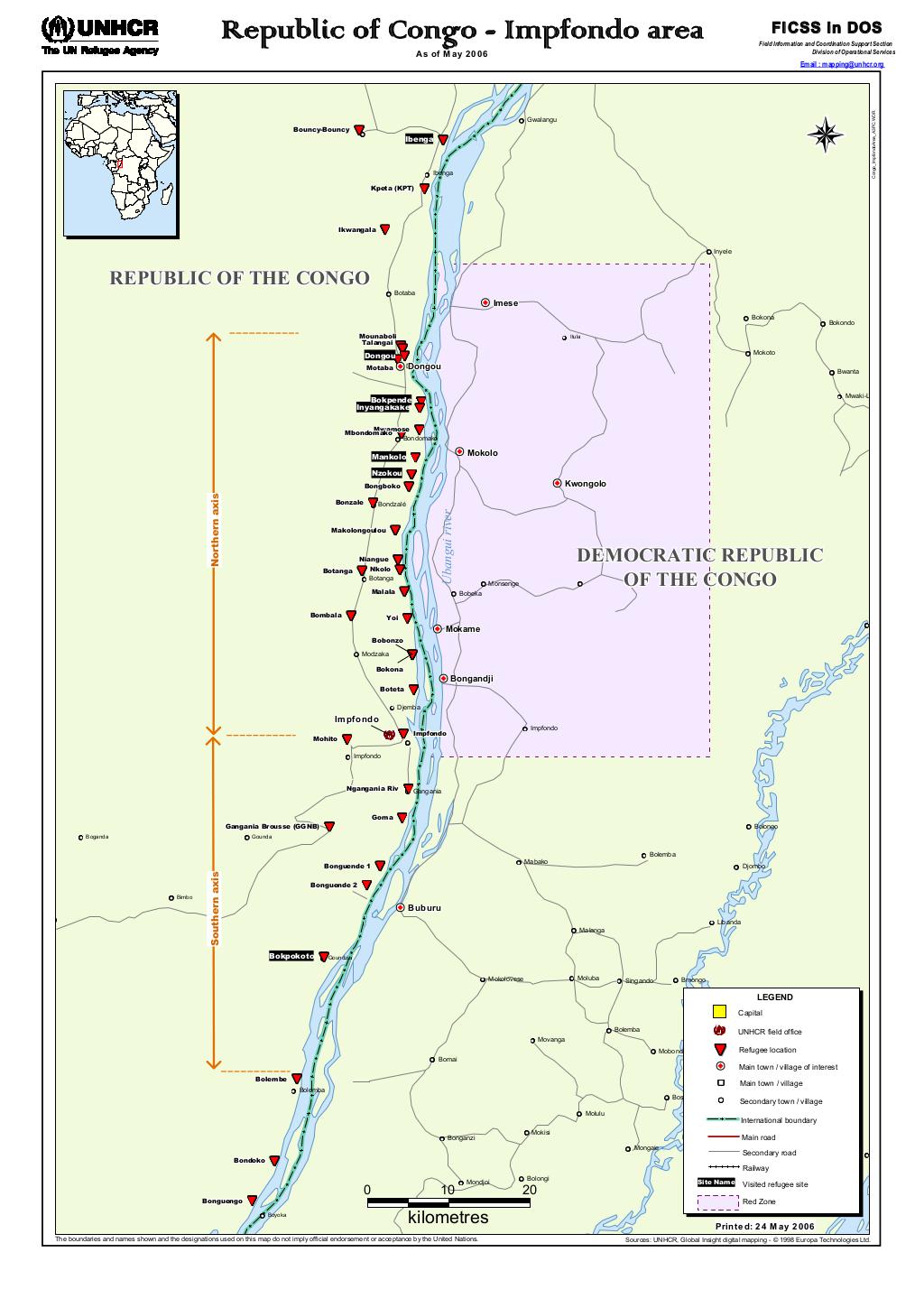 Document - Republic of Congo - Impfondo area - May 2006