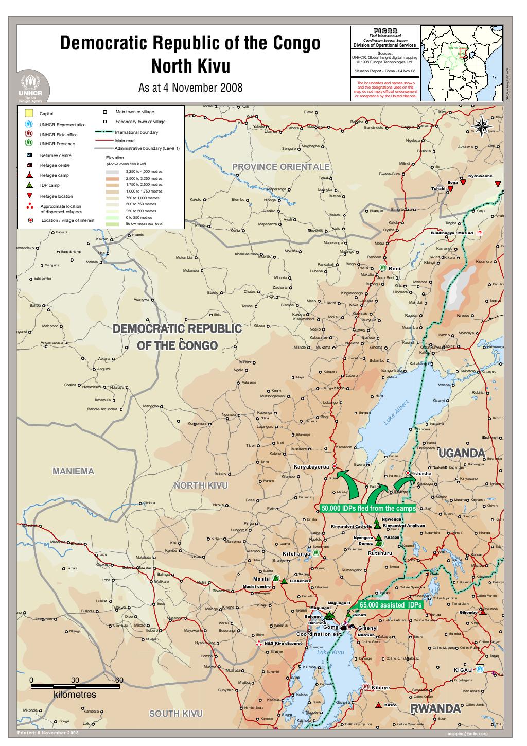 Document - Democratic Republic of the Congo, North Kivu - 04 November 2008
