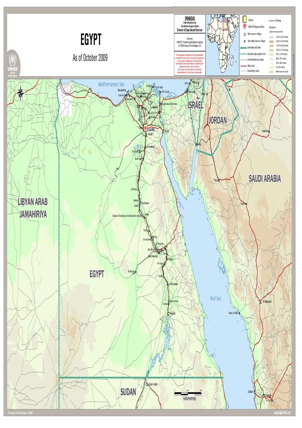 Document - EGYPT As of October 2009