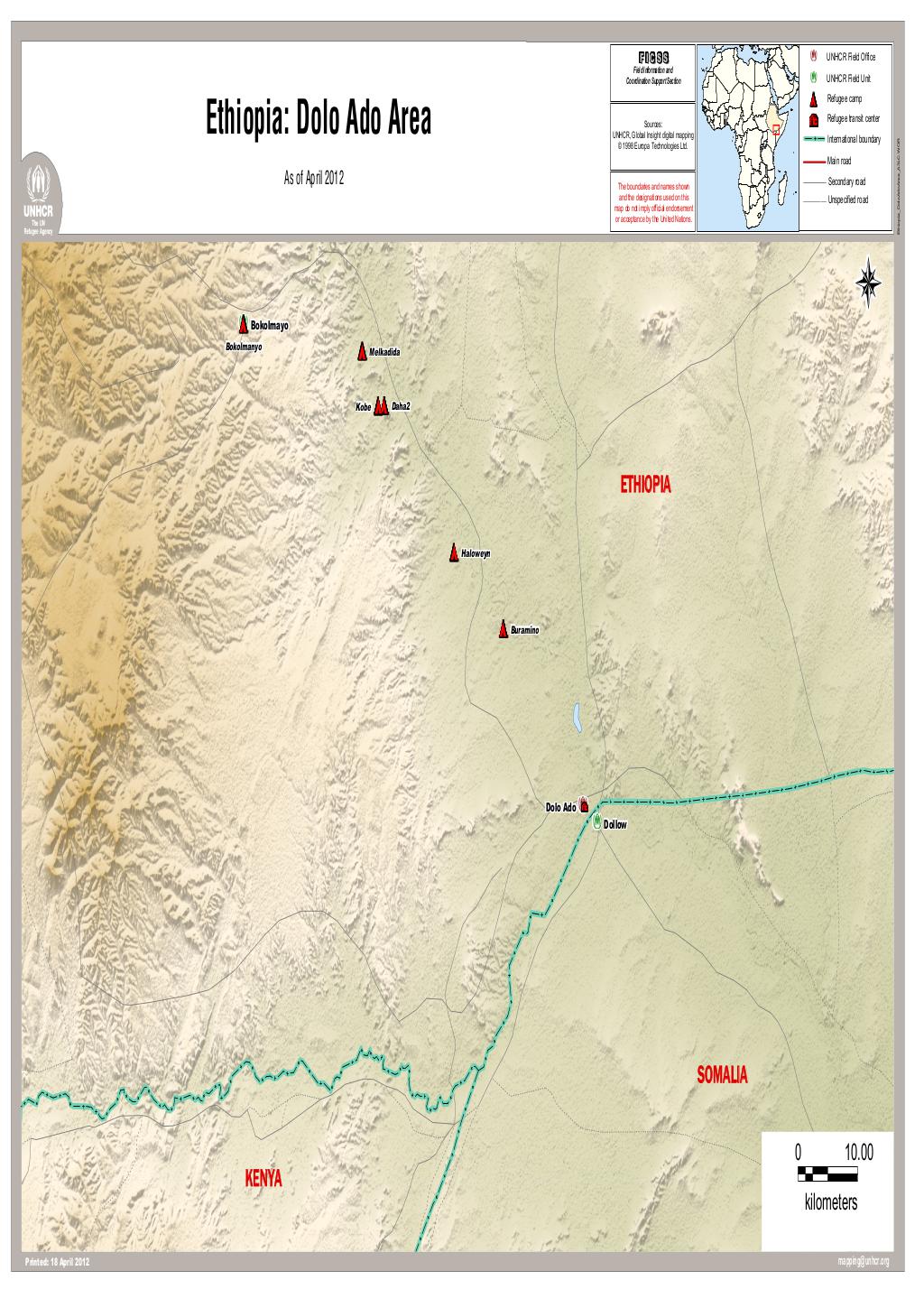 Document - Ethiopia: Dolo Ado Area - April 2012