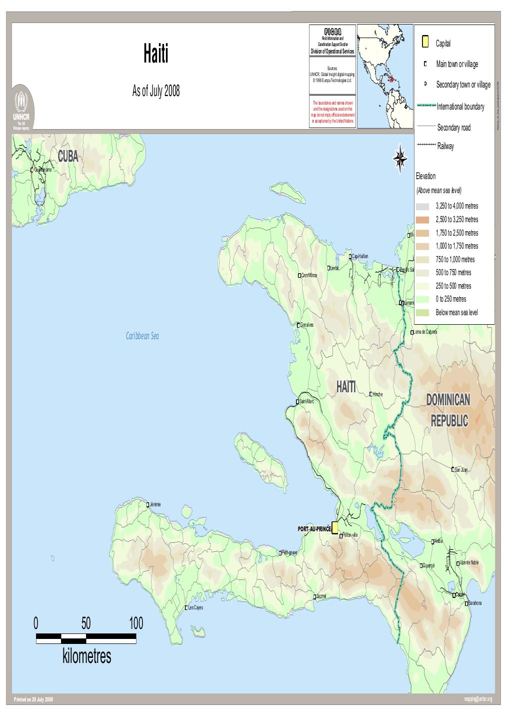 Document - Haiti - July 2008