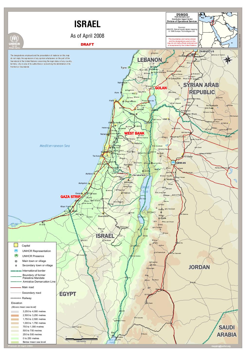 Document - Israel -April 2008