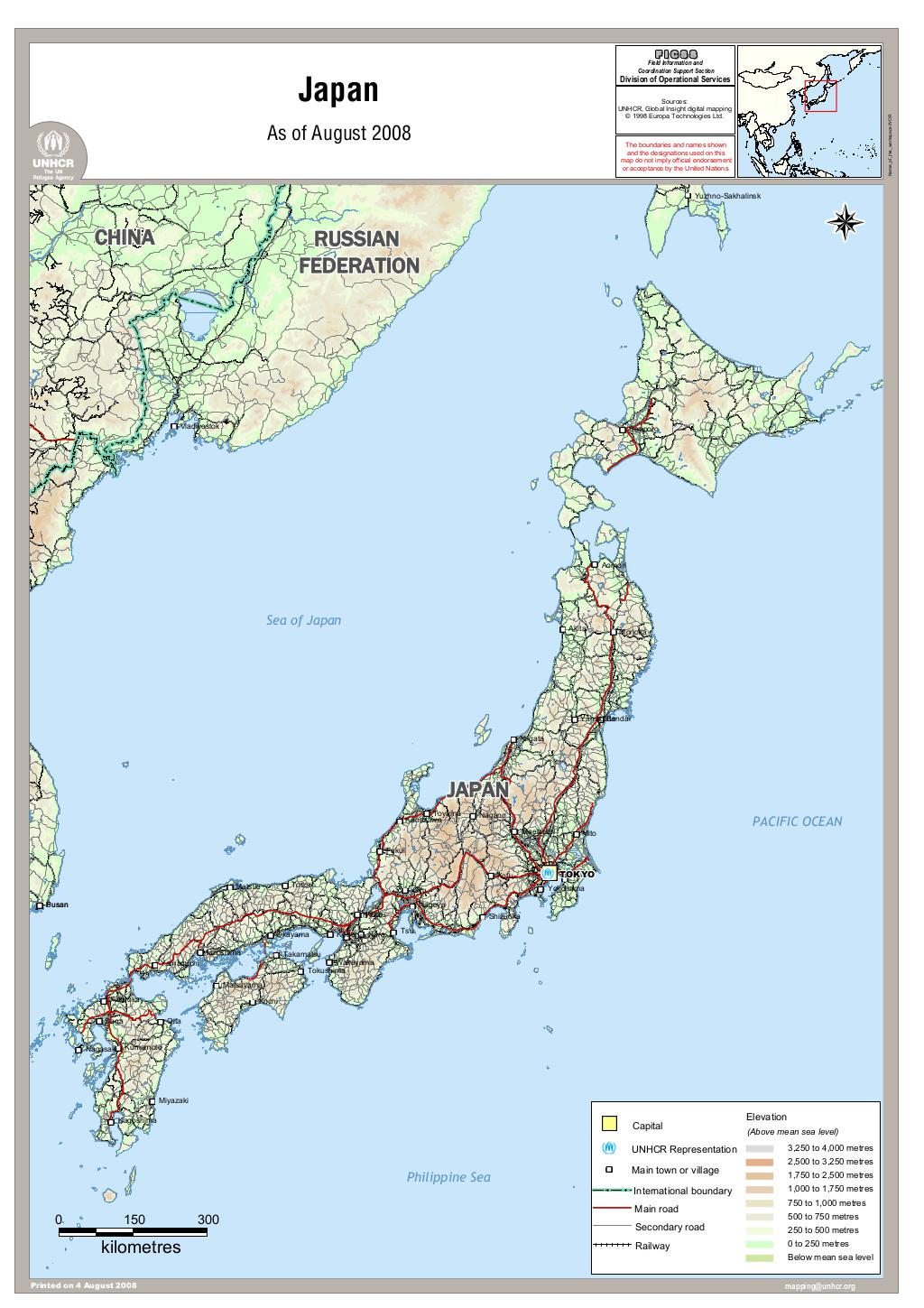 Document - Japan - August 2008