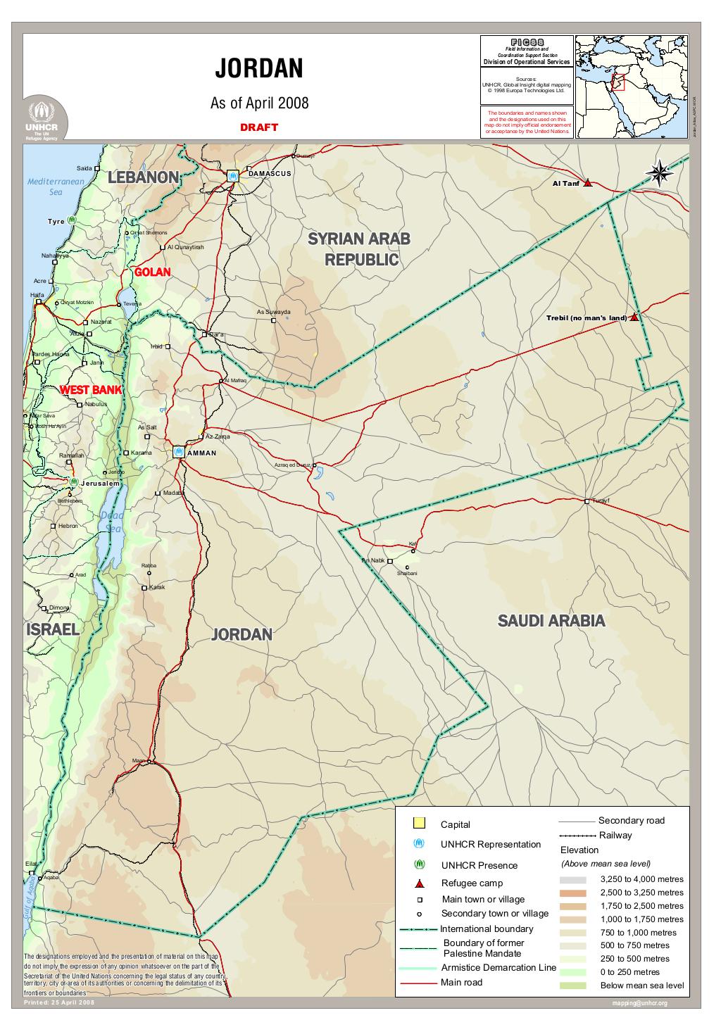 Document - Jordan - April 2008