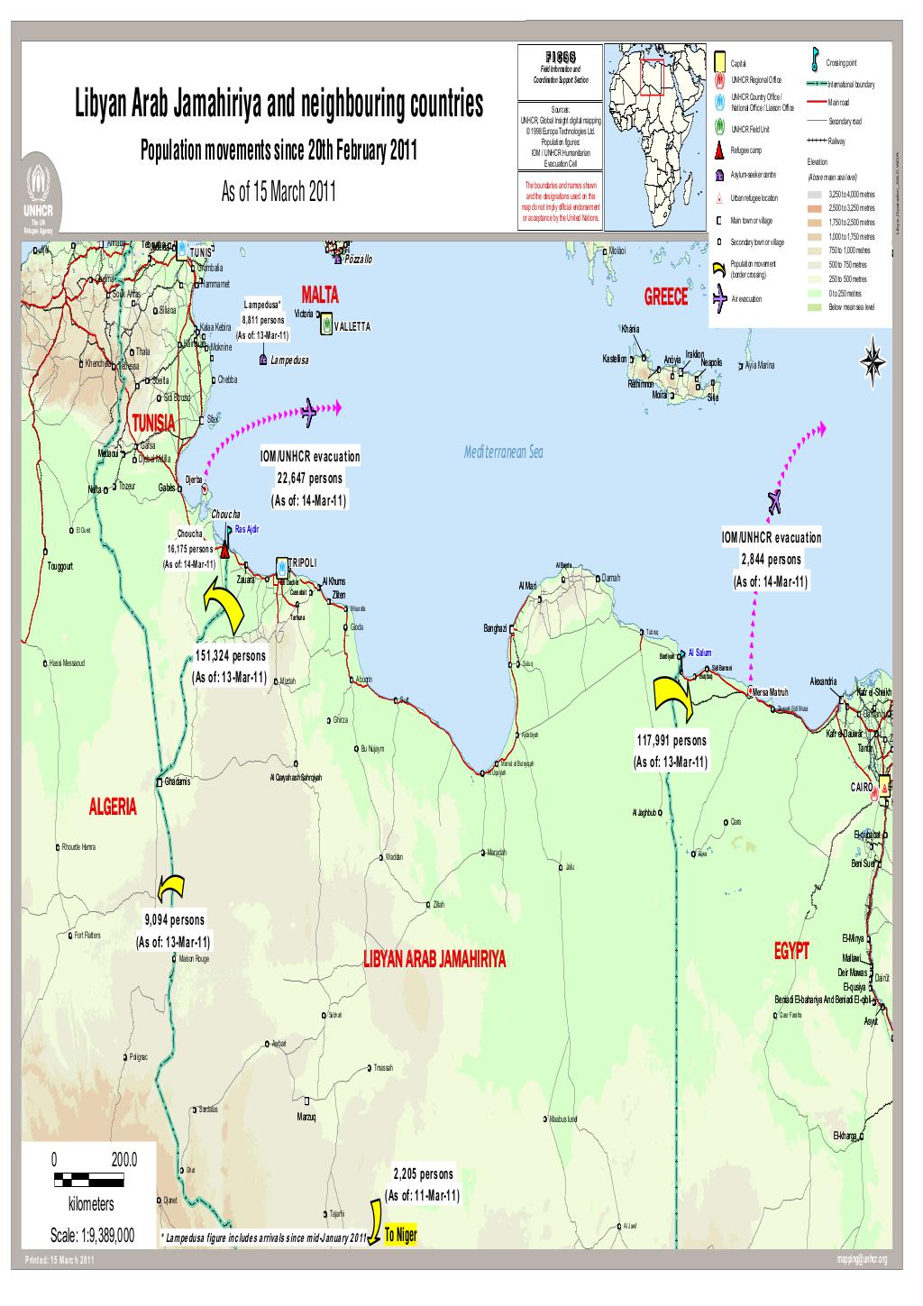 Document - Libyan Arab Jamahiriya and neighbouring countries ...