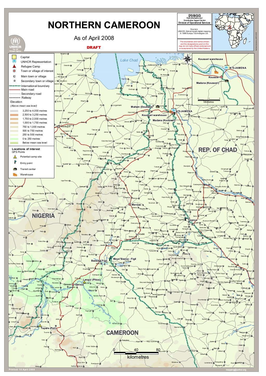 Document - Northern Cameroon - April 2008
