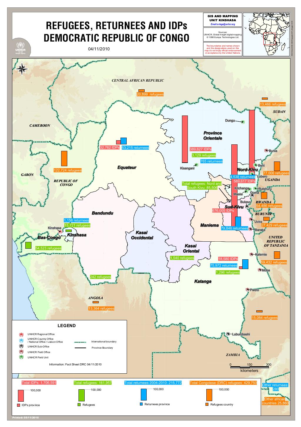 Document - Democratic Republic of Congo - Refugees, returnees and IDPs ...