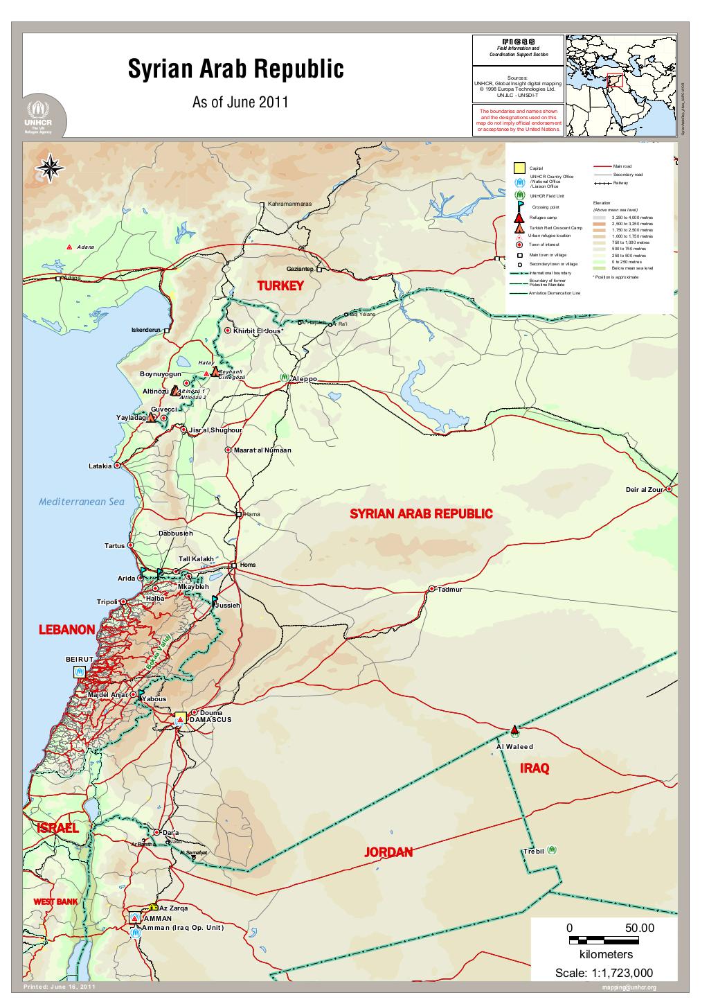 Document - Syrian Arab Republic As of June 2011