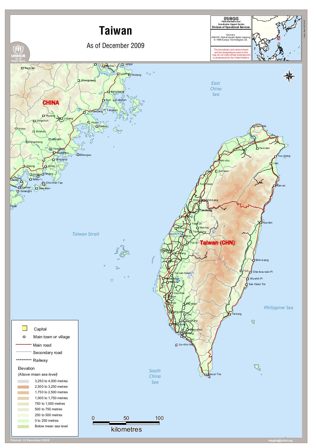 Document - Taiwan Atlas Map