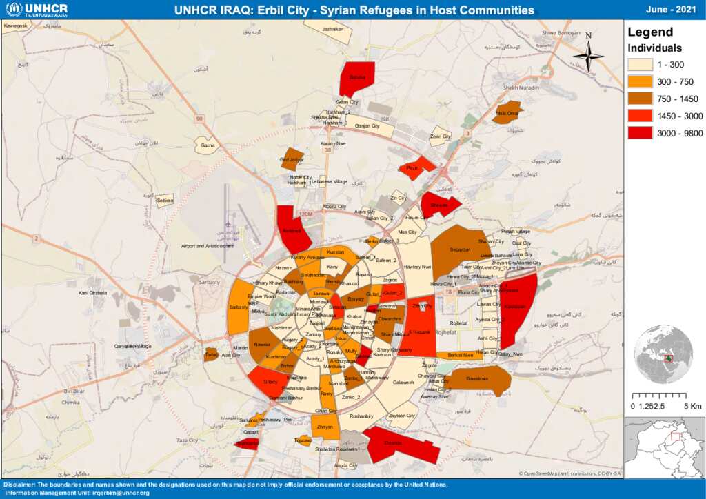 Document - UNHCR Iraq: Erbil City - Syrian Refugees in Host Communities ...